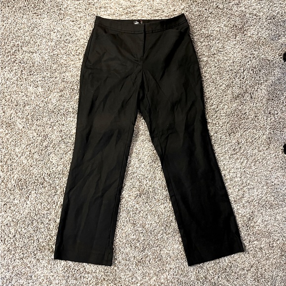 Rafaella | Pants & Jumpsuits | Rafaella Curvy 6 Black Wide Leg Trouser ...